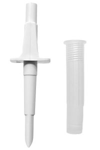 Plastic Medical Non-vented IV Spike with Cap SP-014CC