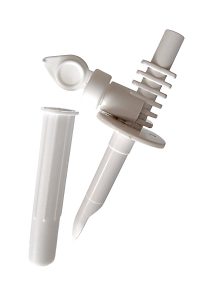 Plastic Medical Vented IV Spike with Cap and Filter SP-016